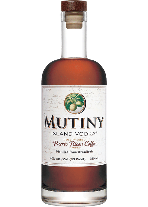 Mutiny Island Puerto Rican Coffee Infused Vodka | Total Wine & More