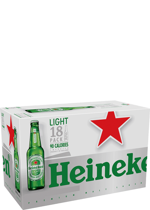 Heineken Light Beer Bottle