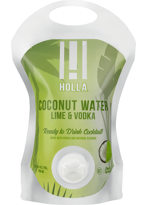 Holla Coconut Water Lime Organic Vodka RTD | Total Wine & More