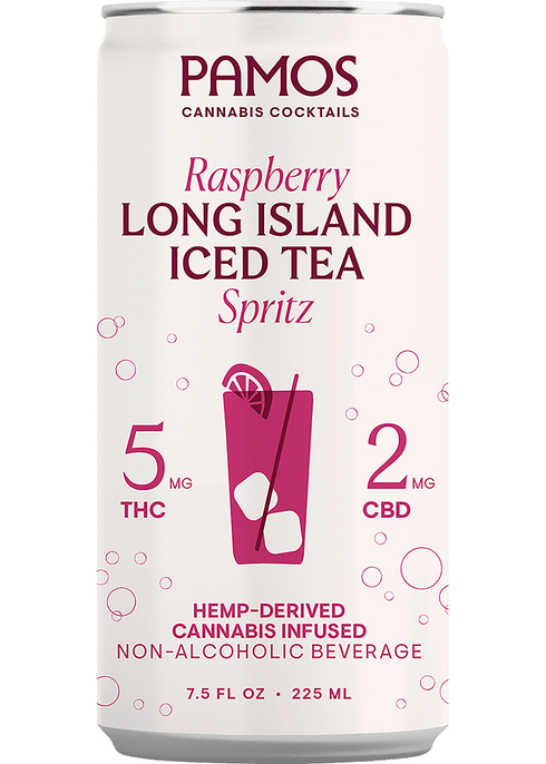 Pamos THC 5mg Raspberry Long Island Iced Tea Spritz | Total Wine & More