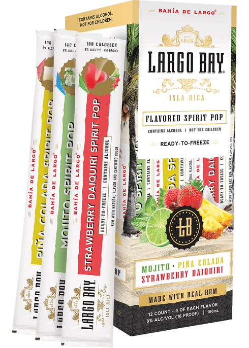 Largo Bay Spirit Pops - Ready to Freeze | Total Wine & More