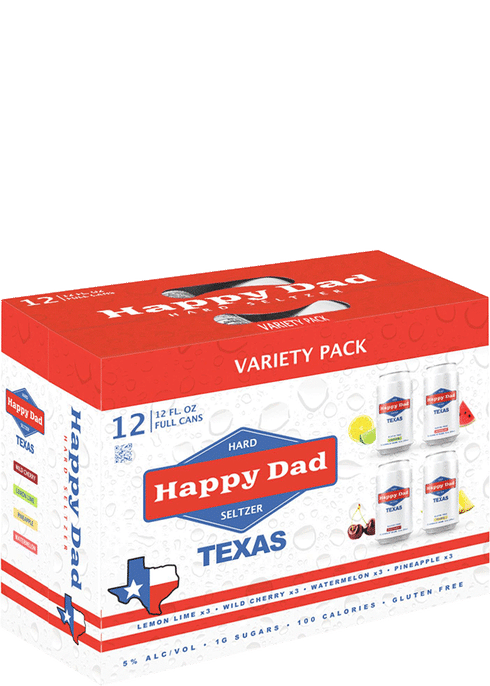 Happy Dad Hard Seltzer Texas Variety Pack Total Wine And More