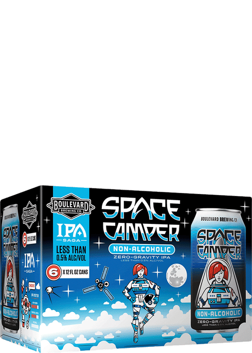 Boulevard Non-Alcoholic Space Camper Zero Gravity NA IPA | Total Wine ...