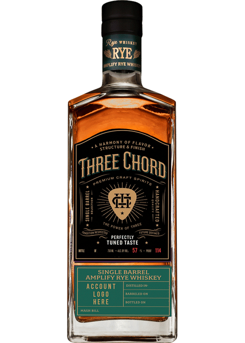 Three Chord Rye Whiskey Barrel Select | Total Wine & More