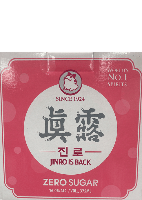 Jinro Is Back Zero Sugar Soju | Total Wine & More