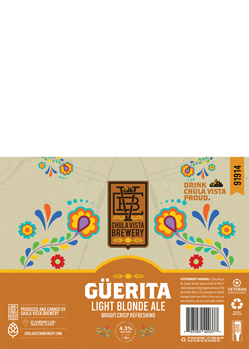 Chula Vista Guerita Blonde Ale | Total Wine & More