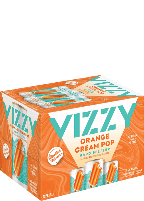 Vizzy Orange Cream Pop | Total Wine & More