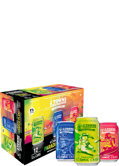 2 Towns Cosmic Paradise Planet Variety Pack | Total Wine & More