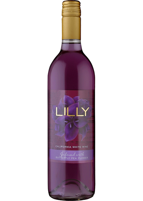Lilly White Wine Infused with Butterfly Pea Flower | Total Wine & More