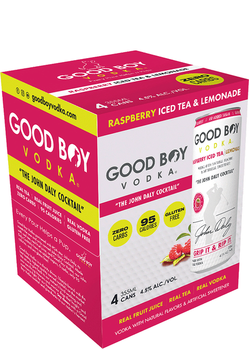Good Boy John Daly Raspberry Iced Tea and Lemonade | Total Wine & More