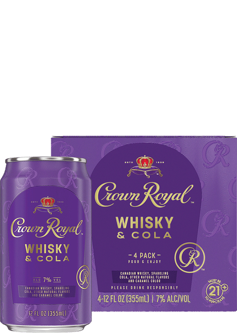 Crown Royal Whisky & Cola | Total Wine & More