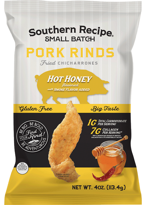Southern Recipe Hot Honey Pork Rinds | Total Wine & More