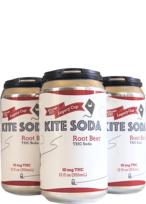 Kite Soda THC 10mg Root Beer | Total Wine & More