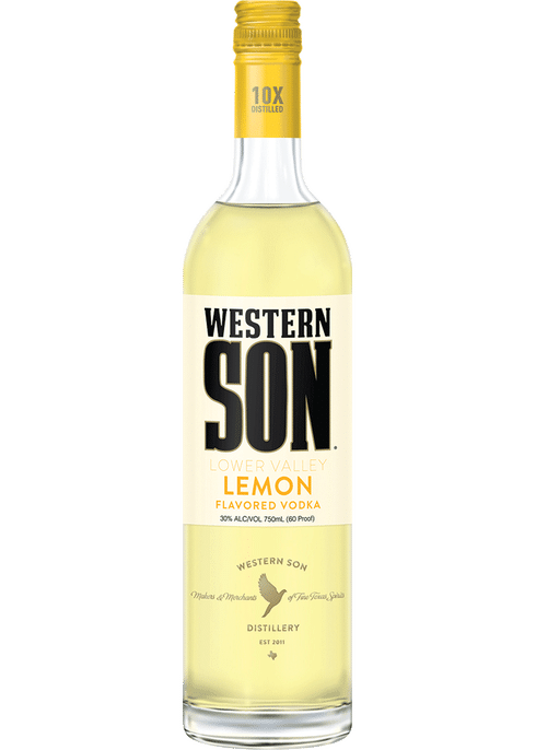 Western Son Lemon Vodka | Total Wine & More