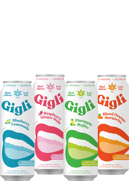 Gigli THC 5mg Variety Pack | Total Wine & More