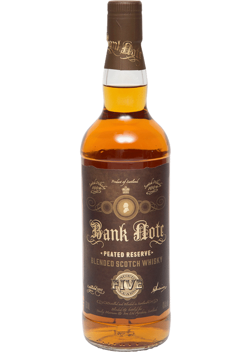 Bank Note 5 Year Peated Reserve Whisky | Total Wine & More