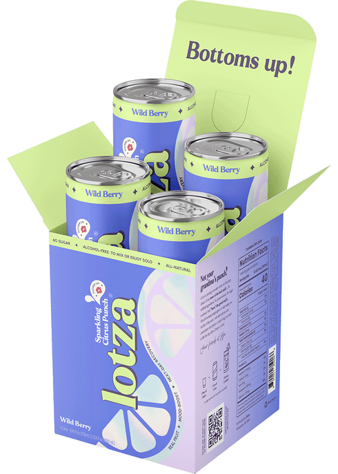 Lotza Non-Alcoholic Wild Berry | Total Wine & More