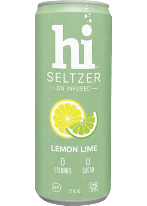 Hi Seltzer THC 5mg Lemon Lime | Total Wine & More