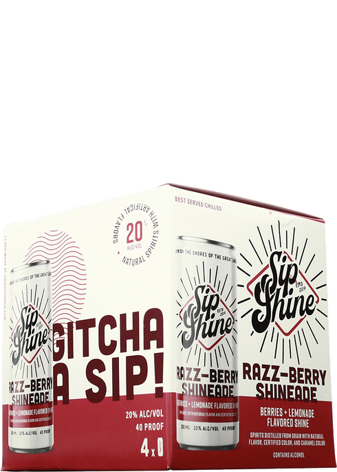 Sip Shine Razz-berry Shineade | Total Wine & More