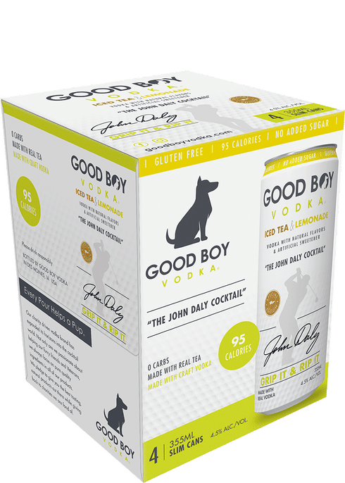 Good Boy John Daly Vodka Seltzer | Total Wine & More