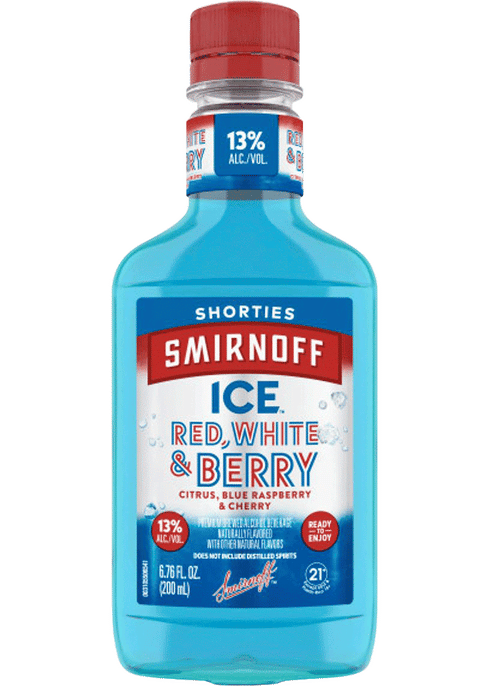Smirnoff Ice Red White and Berry Shorties | Total Wine & More