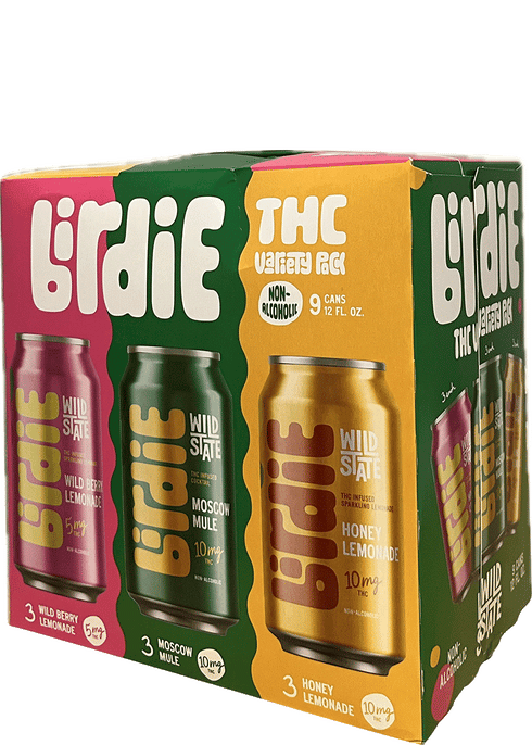 Birdie THC 5mg/10mg Variety Pack | Total Wine & More
