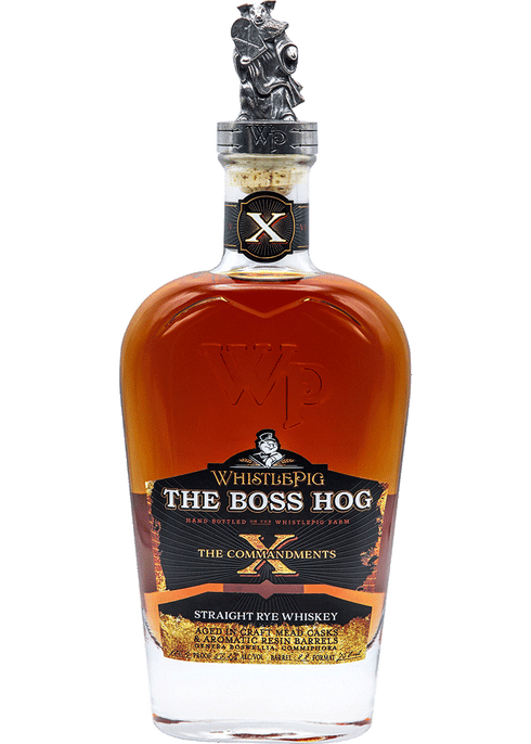 WhistlePig The Boss Hog X The Commandments Straight Rye Whiskey | Total ...