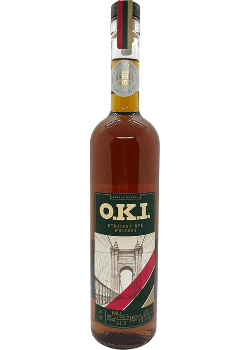 O.K.I. Single Barrel Rye Whiskey | Total Wine & More