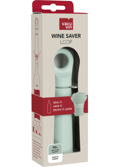 Vacu Vin Wine Saver Loop Jade Clip Strip | Total Wine & More
