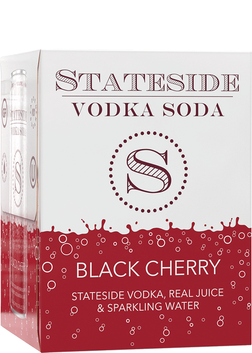 Stateside Black Cherry Vodka Soda | Total Wine & More
