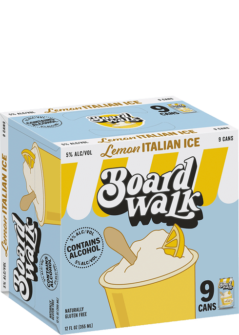 Boardwalk Lemon Italian Ice | Total Wine & More