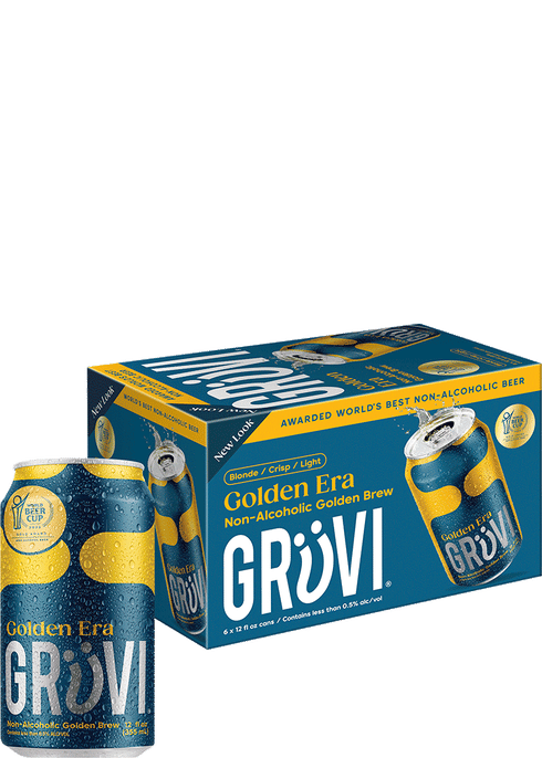 Gruvi Non-Alcoholic Golden Lager | Total Wine & More