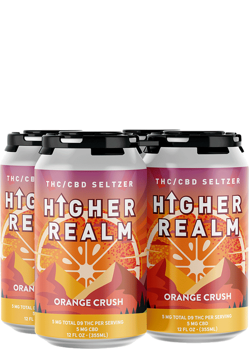 Higher Realm THC 5mg Orange Crush | Total Wine & More