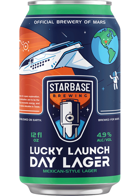 Starbase Lucky Launch Day Lager | Total Wine & More