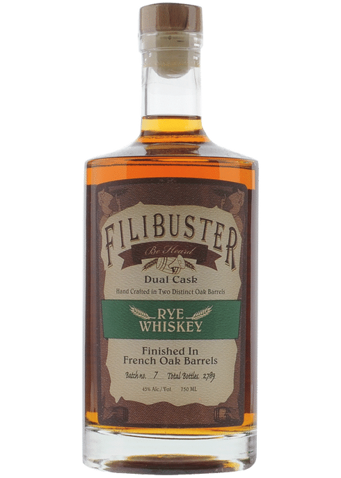 Filibuster Dual Cask Rye | Total Wine & More