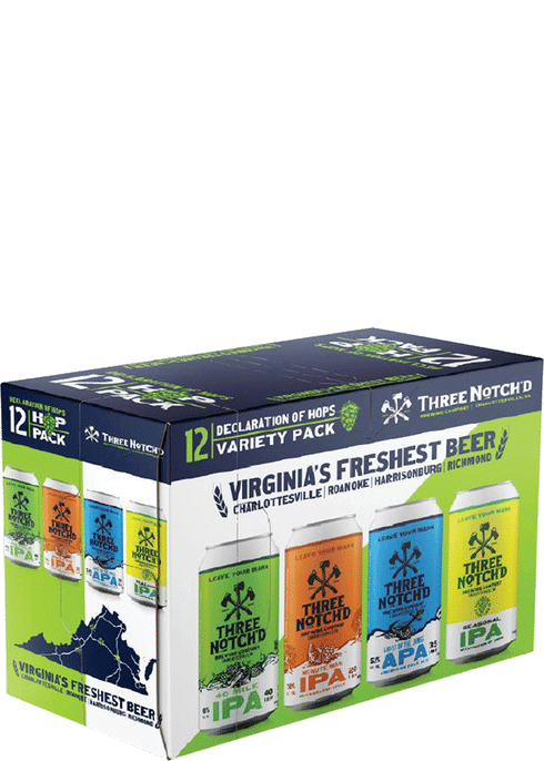 Three Notch'd Hop Variety Pack | Total Wine & More