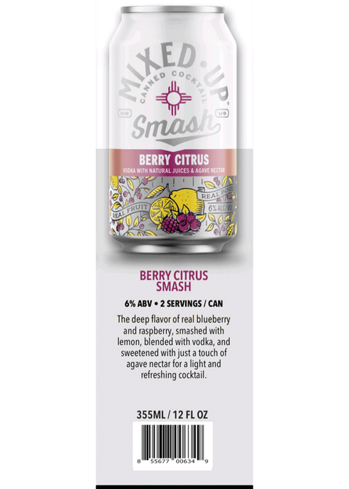 Mixed-Up Berry Citrus Smash | Total Wine & More