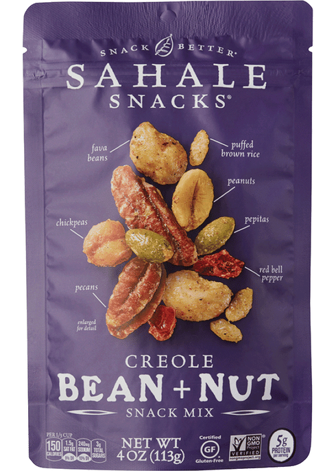 Sahale Snacks Bean + Nut Snack Mix Creole | Total Wine & More