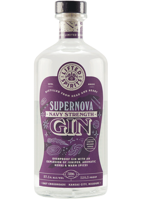 Lifted Spirits Distillery Supernova Navy Strength Gin | Total Wine & More