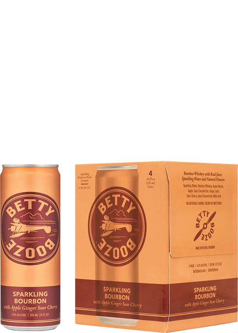 Betty Booze Sparkling Bourbon With Apple Ginger Sour Cherry | Total ...