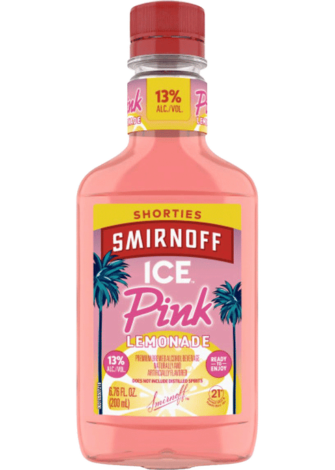 Smirnoff Ice Pink Lemonade Shorties | Total Wine & More