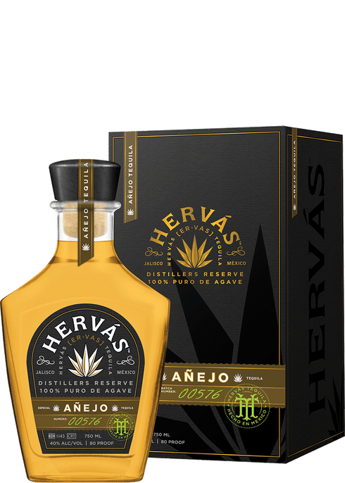 Hervas Anejo Tequila | Total Wine & More