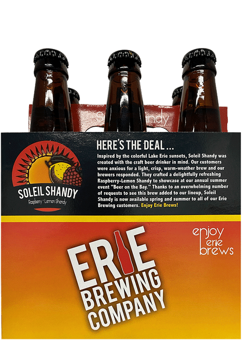 Erie Soleil Shandy Raspberry-Lemon | Total Wine & More
