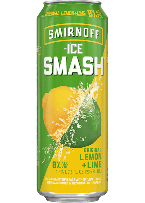 Smirnoff SMASH Lemon & Lime | Total Wine & More