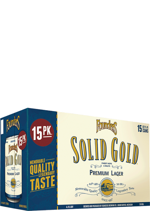Founders Solid Gold Lager | Total Wine & More