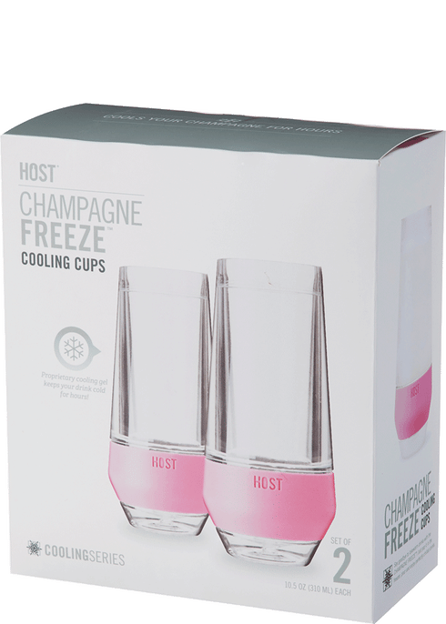 HOST Freeze Champagne S/2 - Pink | Total Wine & More