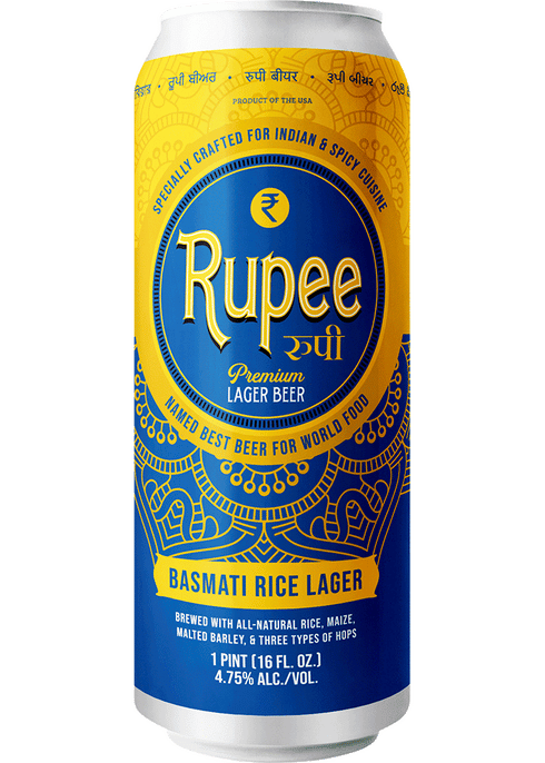 Rupee Beer Basmati Rice Lager | Total Wine & More