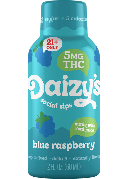 Daizy's THC 5mg Blue Raspberry Mini | Total Wine & More