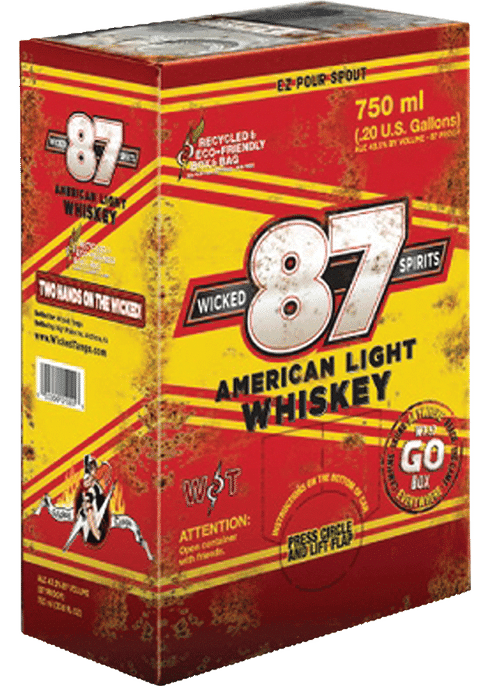 Wicked 87 American Whiskey Go Box | Total Wine & More