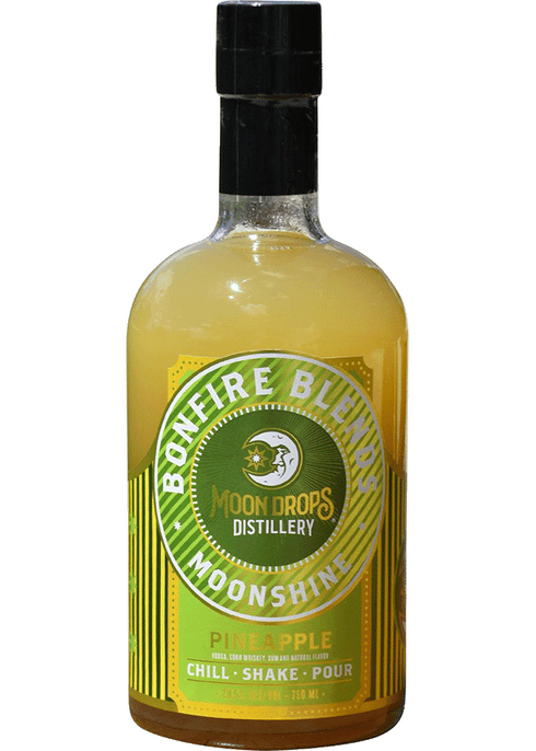 Moon Drops Bonfire Blends Pineapple Moonshine | Total Wine & More